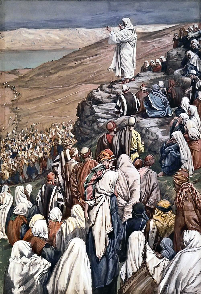 Jesus Preaches by James Tissot